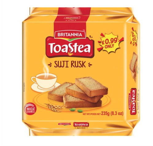 PrashiStore. Britannia Suji Rusk (235 Grams)